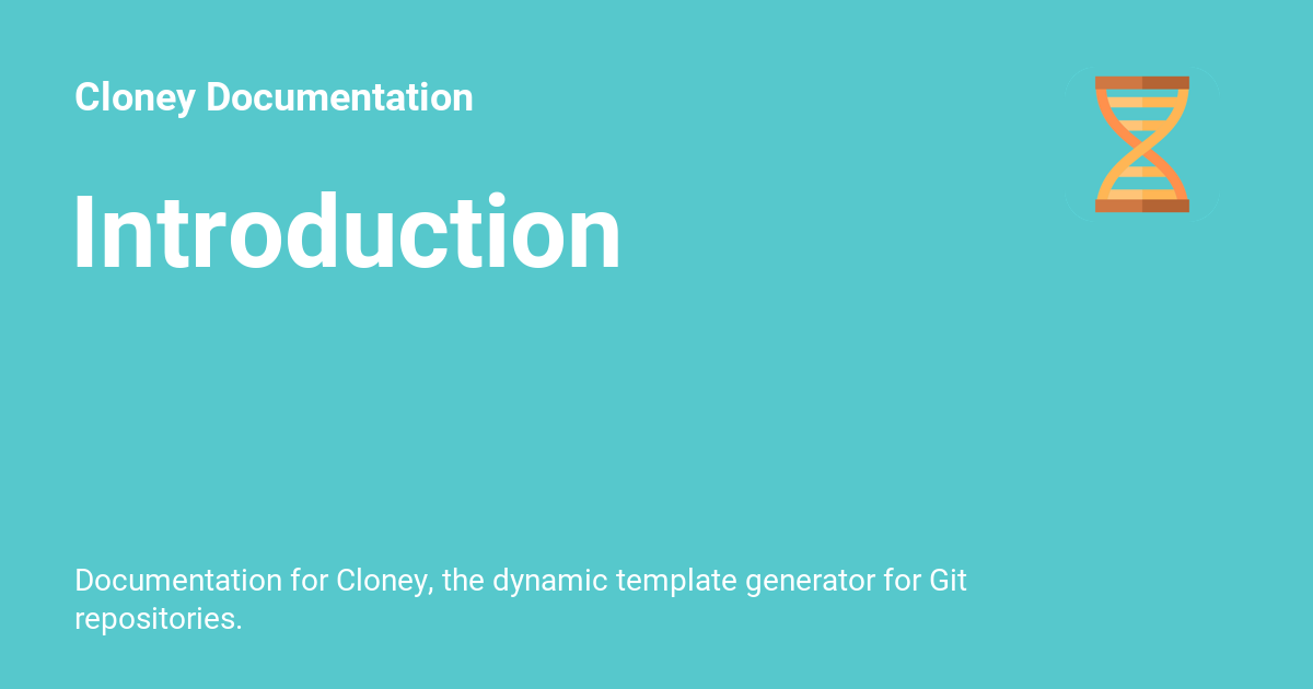 Cloney Documentation